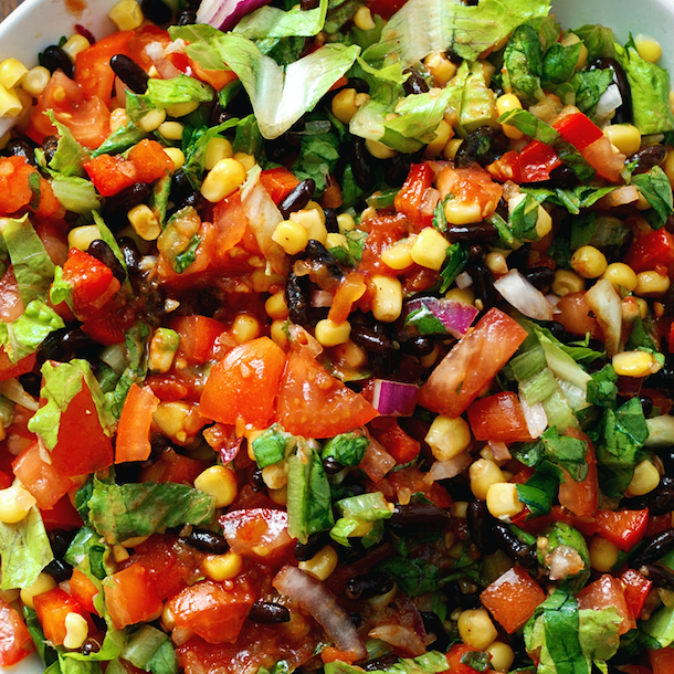 Chopped Salad Platters – Flaky Not Flaky